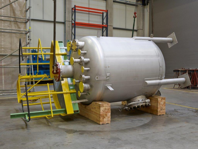 Pressure vessels in stainless steel and special alloys